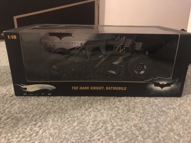 HOT WHEELS ELITE 1/18 Scale Diecast The Dark Knight Batmobile Tumbler £ ...