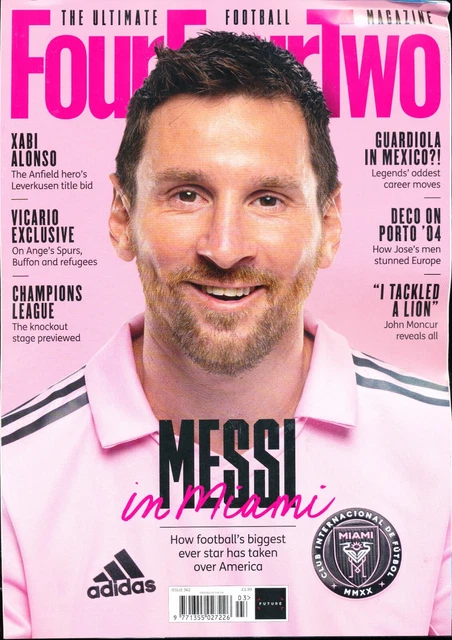 FOURFOURTWO MAGAZINE MARCH 2024 Lionel Messi Deco Xabi Alonso John ...