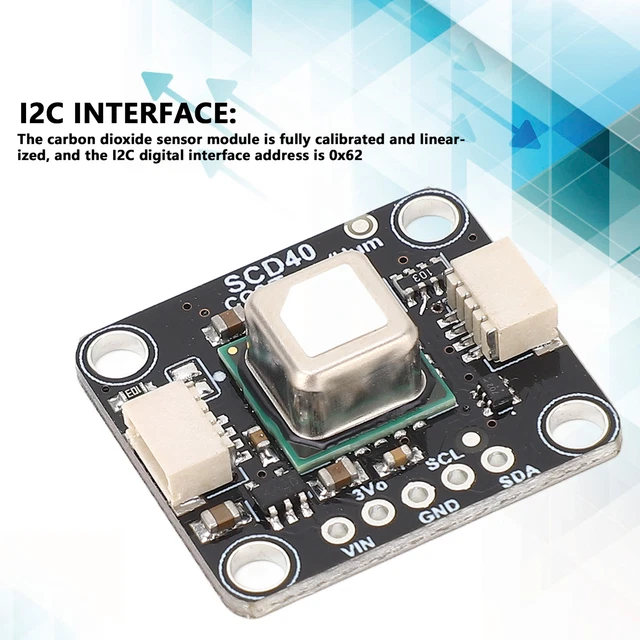 CARBON DIOXIDE SENSOR Module CO2 Detection Sensor Module 50ppm Accuracy ...