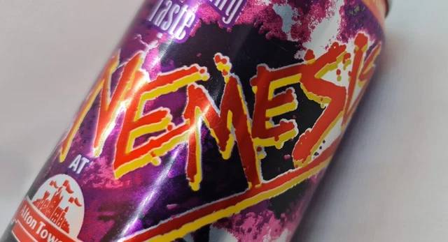 RARE VINTAGE ALTON Towers Nemesis Drinks Can. Coca-Cola Products. Dated ...