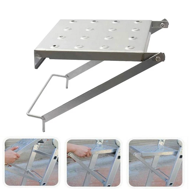 LIGHTWEIGHT LADDER WORK Platform with Easy Storage Solution for Tight ...
