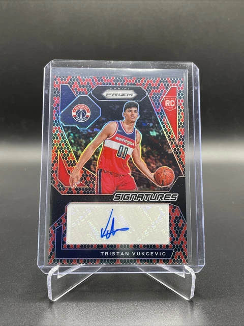 PRIZM AUTO TRISTAN Vukcevic RC 2023-24 15/15 Sensational Sig. #RSI-VUK ...