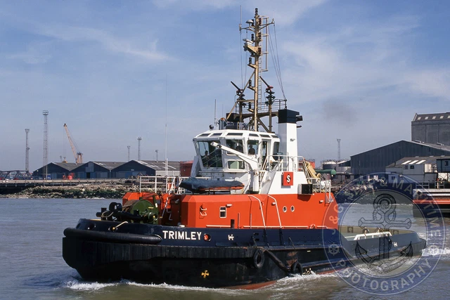 SHIP PHOTO- HOWARD Smith Towing Tug TRIMLEY At Felixstowe 6x4 (10X15 ...