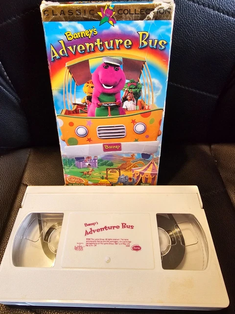 BARNEY - BARNEYS Adventure Bus (VHS, 1997) £4.66 - PicClick UK