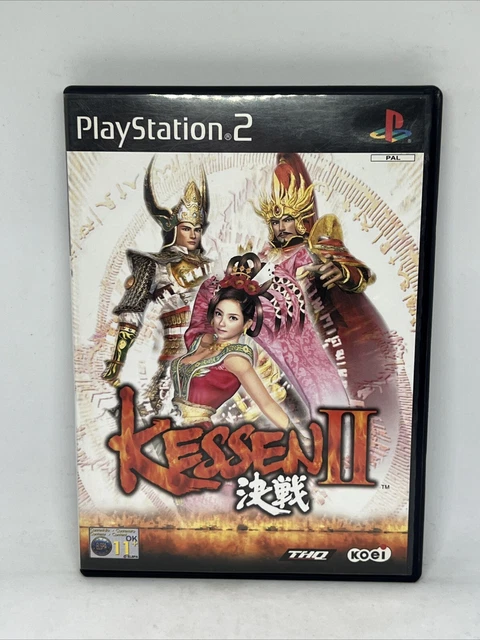 SONY PS2 KESSEN II Playstation Strategy Video Game Manual PAL £6.99 ...