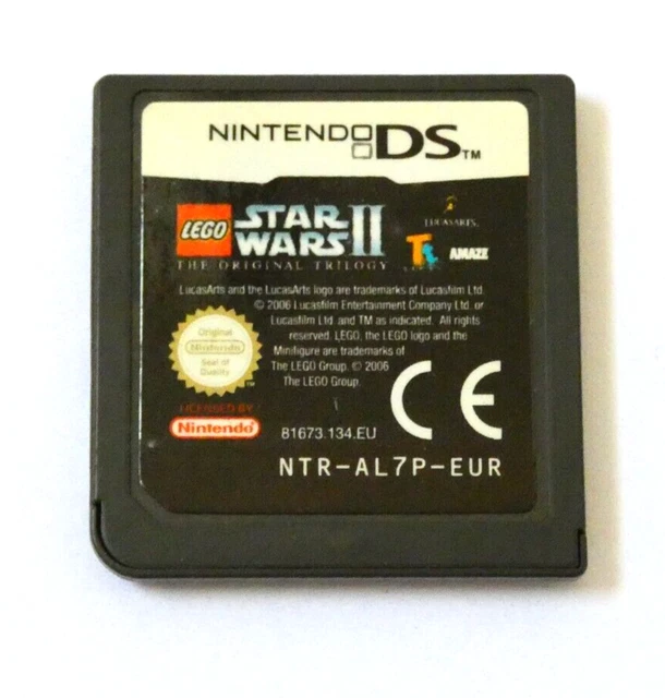 LEGO STAR WARS Ii La Trilogie Originale Console Nintendo Ds / 3Ds Pal ...