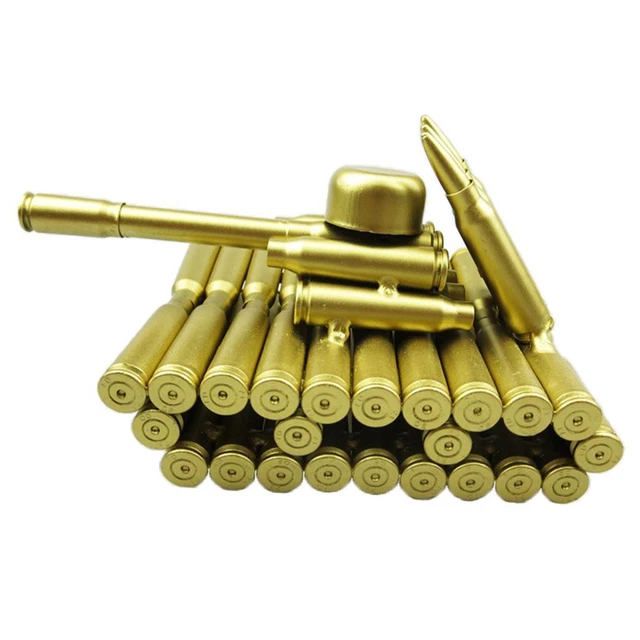 SHELLS CASINGS SHAPED Metal Tank Army Armoured Vehicle Model Home Decor ...