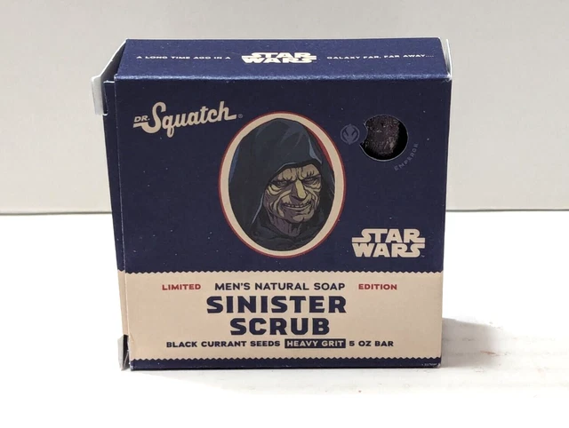 SINISTER SCRUB DR Squatch Star Wars Zero Grit Limited Edition Soap 5 Oz ...