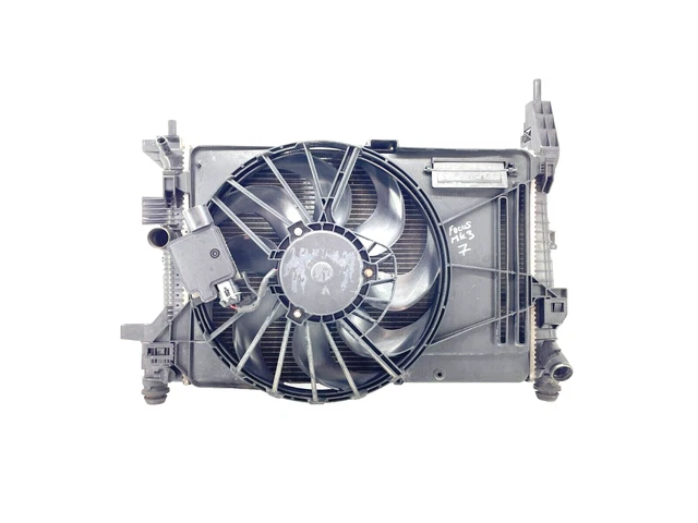 FORD FOCUS MK3 Radiator Engine Fan Shroud Cooling Rad Pack 1.6 Tdci 11 ...