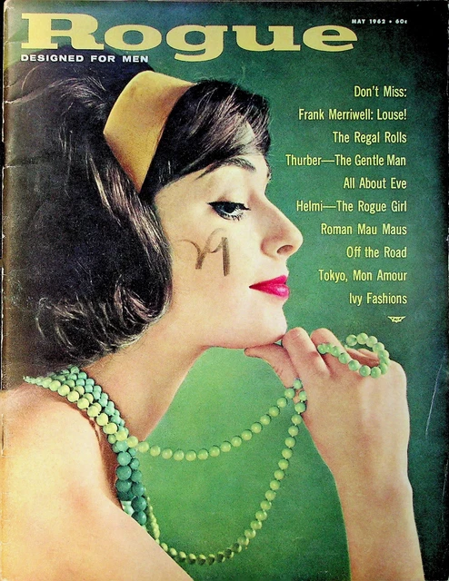 ROGUE FOR MEN/DESIGNED for Men Magazine 1st Series Vol. 7 #5 VG 1962 ...