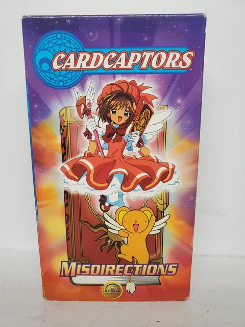 CARDCAPTORS MISDIRECTIONS VHS 2000 - Anime English - TESTED $12.99 ...
