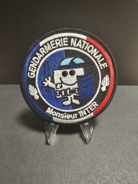 ÉCUSSON PVC HUMOUR Mr Inter RAID GIGN BAC GENDARMERIE BI BST BTC BRI EUR 12,00 - PicClick FR