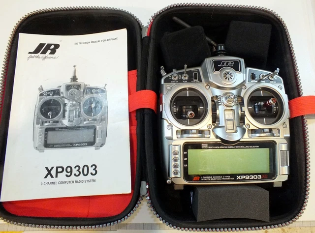 JR DMSS MODULE + 8ch DMSS RX +JR XP9303 Tx with JR case & LiFe pack £ ...