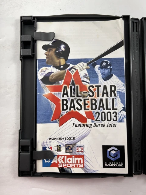 ALL-STAR BASEBALL 2003 (Nintendo GameCube 2002) $6.89 - PicClick CA