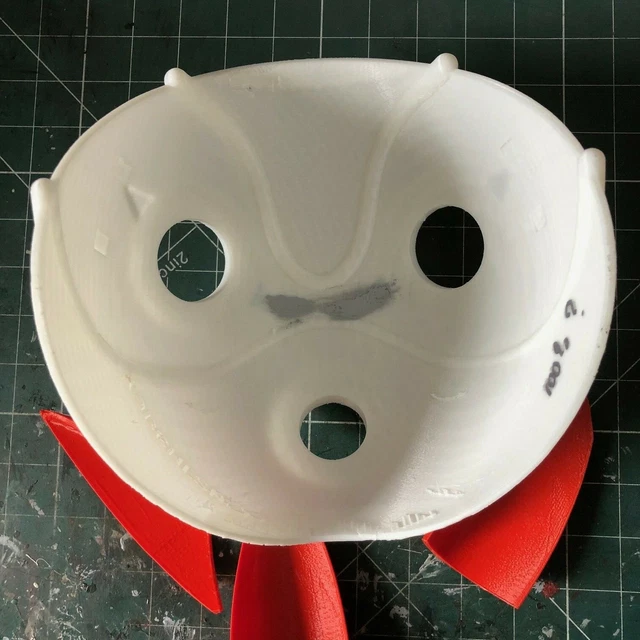 PRINCESS MONONOKE GHIBLI 3D printed raw blank manga anime mask helmet ...