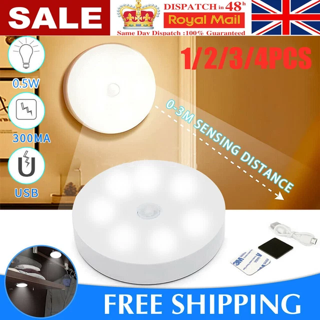 MOTION SENSOR LIGHT Human Body Induction Night Light for Corridor ...