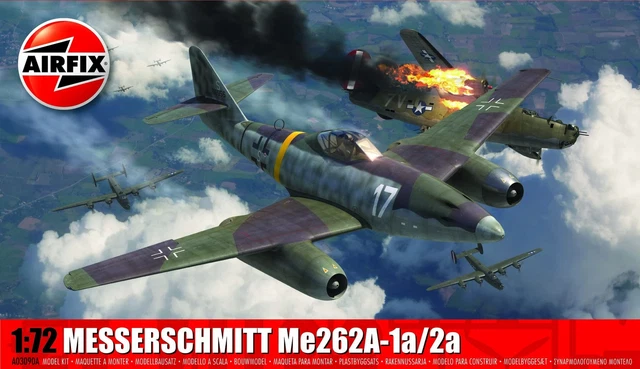 MESSERSCHMITT ME262A-1A/2A MESSERSCHMITT Me262A-1a/2a - Scala 1:72 EUR ...