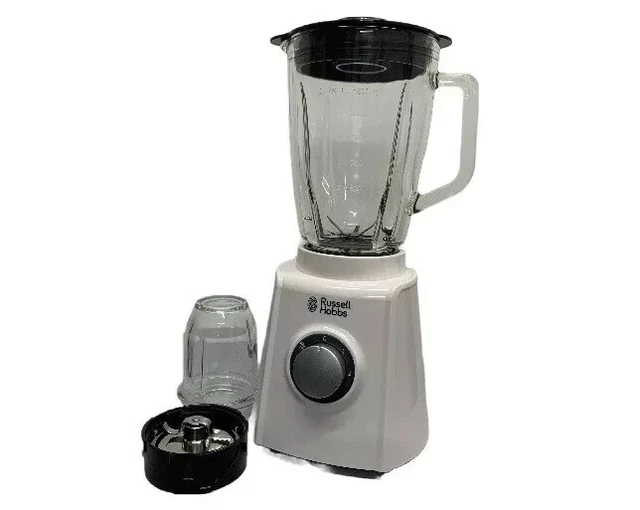 RUSSELL HOBBS GO Create 600W 1.5L Glass Jug Blender & Spice Grinder ...