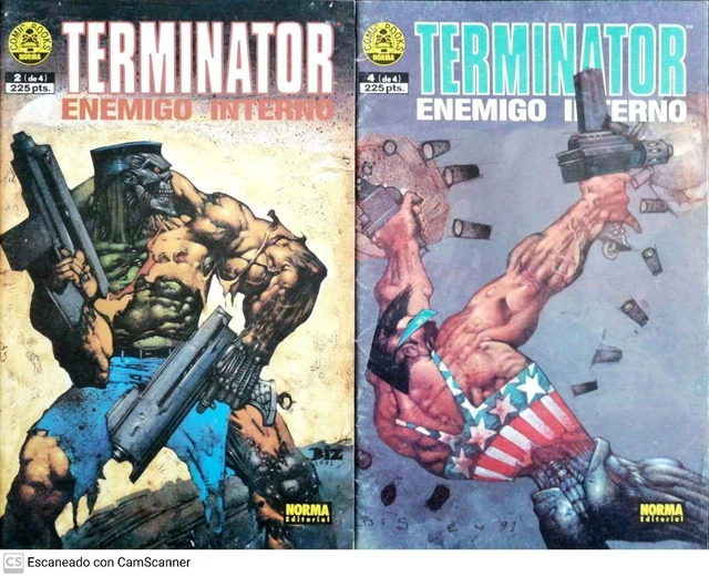 COMICS TERMINATOR ENEMIGO Interno, Idioma Español, Norma Editorial EUR ...