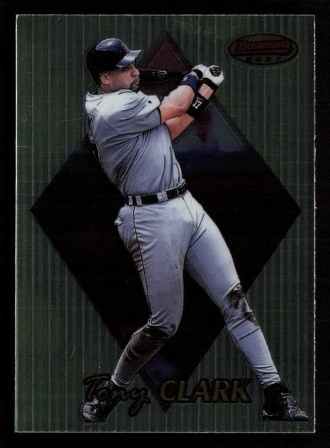 CARTE DE BASEBALL 1999 Bowman's Best Tony Clark #52 Detroit Tigers EUR ...