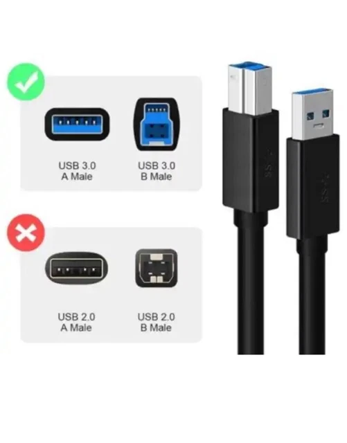 USB 3.0 TYPE A to Type B Cable 389G1758LAA M04000DL 2332001180 Brand ...