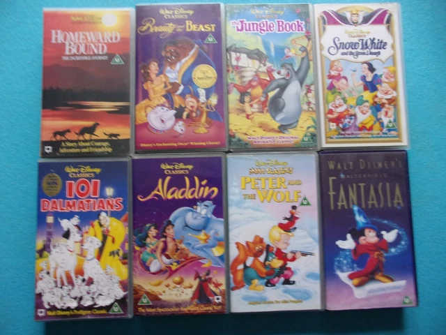 8 WALT DISNEY Classics VHS Tapes in very good condition. £3.00 ...