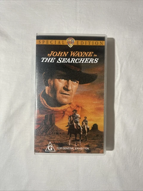 THE SEARCHERS (SPECIAL Edition, VHS, 1956) John Wayne $12.95 - PicClick AU