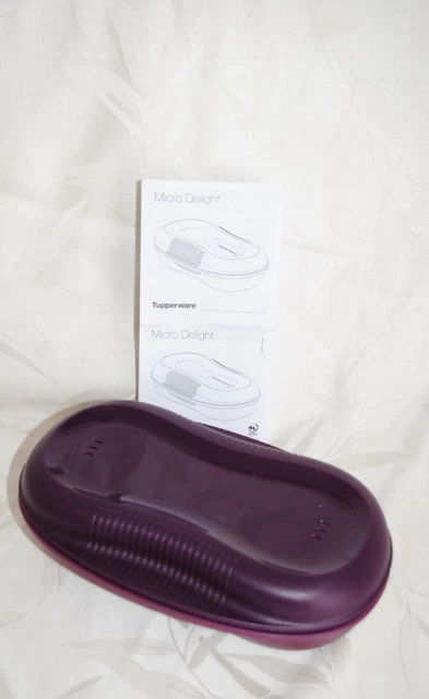 TUPPERWARE MICRO SOLO micro ondes Micro Delight 430 ml+ mode d'emploi ...