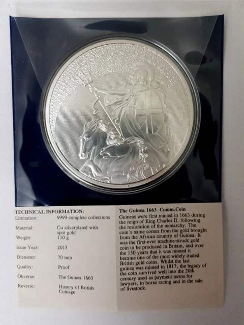 WINDSOR MINT HISTORY of British Coinage - The Guinea 1663 ( 07363 ) £13 ...