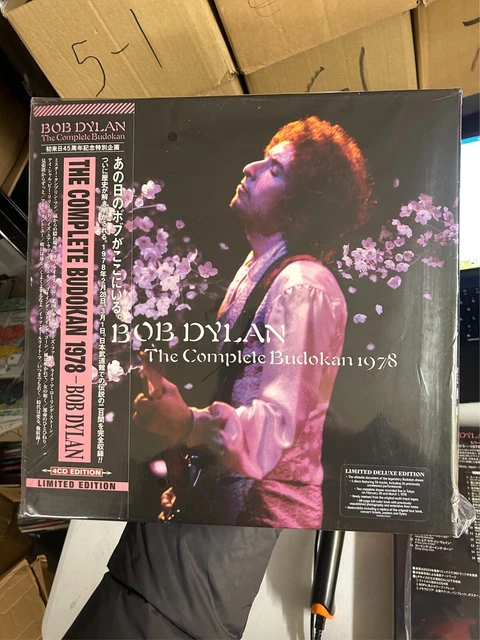 BOB DYLAN : The Complete Budokan 1978 (CD) Deluxe Edition 4 Disc - NEW SEE PICS £109.99 ...