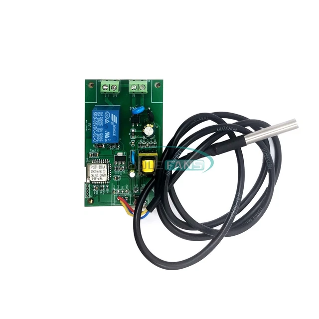 220V DS18B20 DIGITAL Temperature & Humidity Remote Module wifi App ...