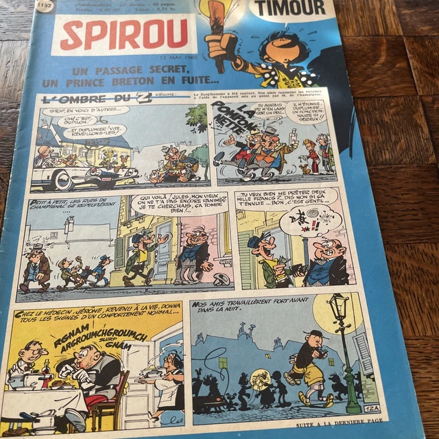 TIM UND STRUPPI Spirou 1152 1960 Buck Danny Marc Dacier Lucky Luke EUR ...