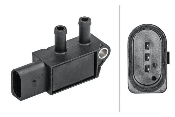 HELLA DIFFERENTIAL PRESSURE flue gas pressure sensor for SEAT AUDI VW ...