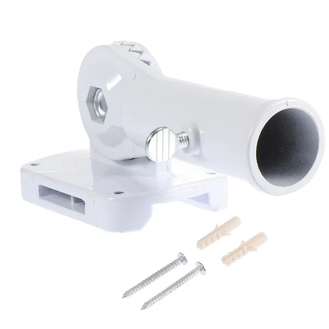 SUPPORT DE MÂT Drapeau Porte-drapeau Mural Base Montage Pour EUR 17,28 ...