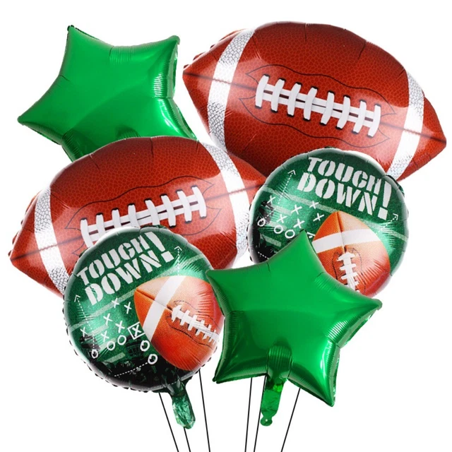 FOIL FOOTBALL FIELD Balloons 18inch Birthday Party Decorations Boy EUR ...