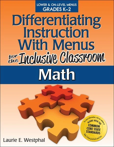DIFFERENTIATING INSTRUCTION WITH Menus for the Inclusive Classroom ...