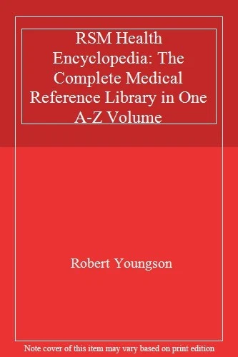 RSM HEALTH ENCYCLOPEDIA: The Complete Medical Reference Librar ...