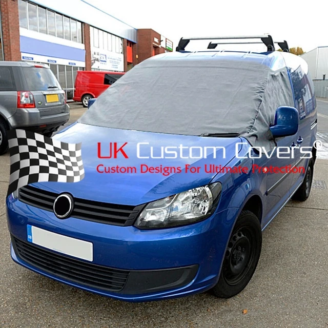 VW CADDY MAXI Life Kombi Screen Wrap Frost Cover (2004 Onwards) Grey ...