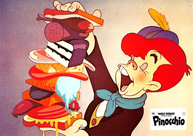 PINOCCHIO ORIGINAL AUSHANGFOTO Walt Disney / Hamilton Luske / Ben ...