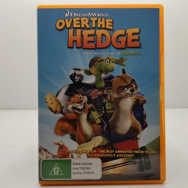 OVER THE HEDGE DVD Region 4 PAL DreamWorks Animated Movie $10.00 ...