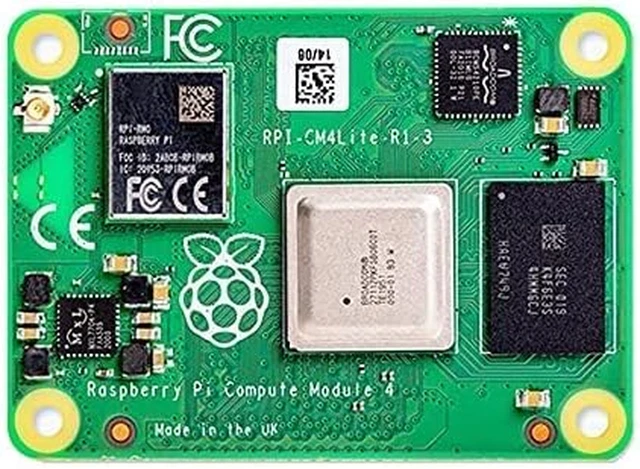 RASPBERRY PI COMPUTE Module 4-2GB RAM 16GB Emmc, 2.4/5.0Ghz with Wi-Fi ...