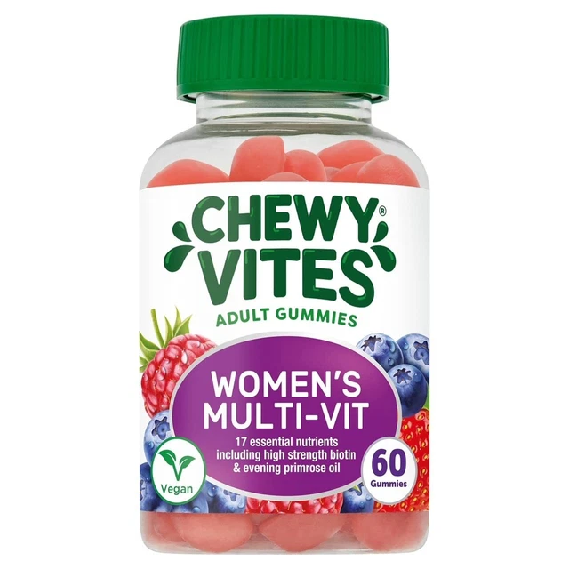 CHEWY VITES WOMEN Multivitamin, 60 Multivitamin 60 count (Pack of 1 ...