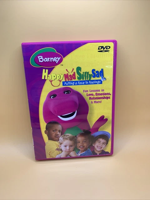BARNEY - HAPPY, Mad, Silly, Sad (DVD, 2003) £6.99 - PicClick UK