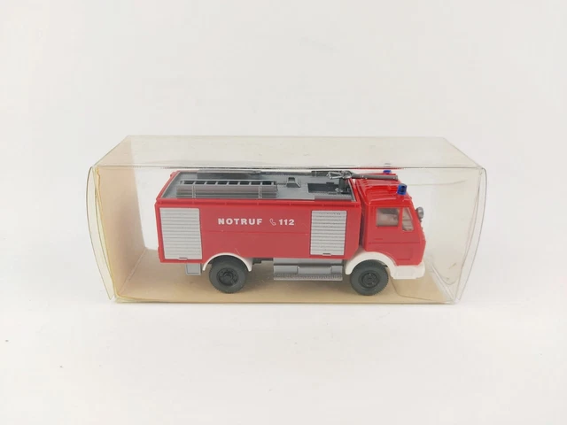 WIKING MINIATURMODELL 62124 - 1/87 H0 Mercedes Benz Tlf 24/50 Feuerwehr ...