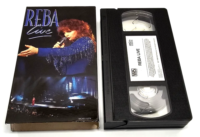 REBA MCENTIRE REBA Live VHS 1995 £9.08 - PicClick UK