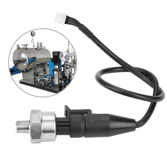 150 PSI PRESSURE Transducer Sender Sensor Stainless Steel For Oil Fuel ...