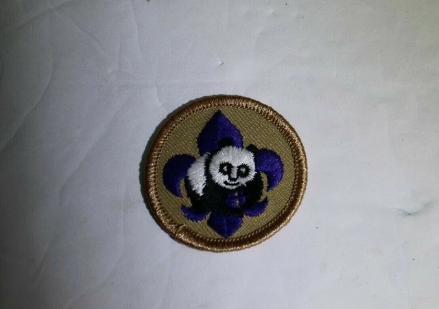 BSA BOY SCOUT Panda Crest World Conservation Patch EUR 6,74 - PicClick FR
