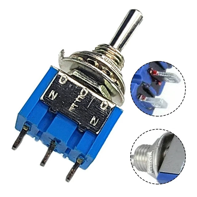COMPACT AND EASY to Use TS103 Toggle Switch with Three Feet and Three ...