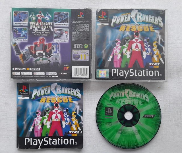 POWER RANGERS LIGHTSPEED Rescue PS1 Game £18.90 - PicClick UK