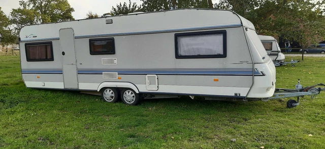 WOHNWAGEN HOBBY 680 Prestige. Mit Vorzelt EUR 5.105,00 - PicClick DE